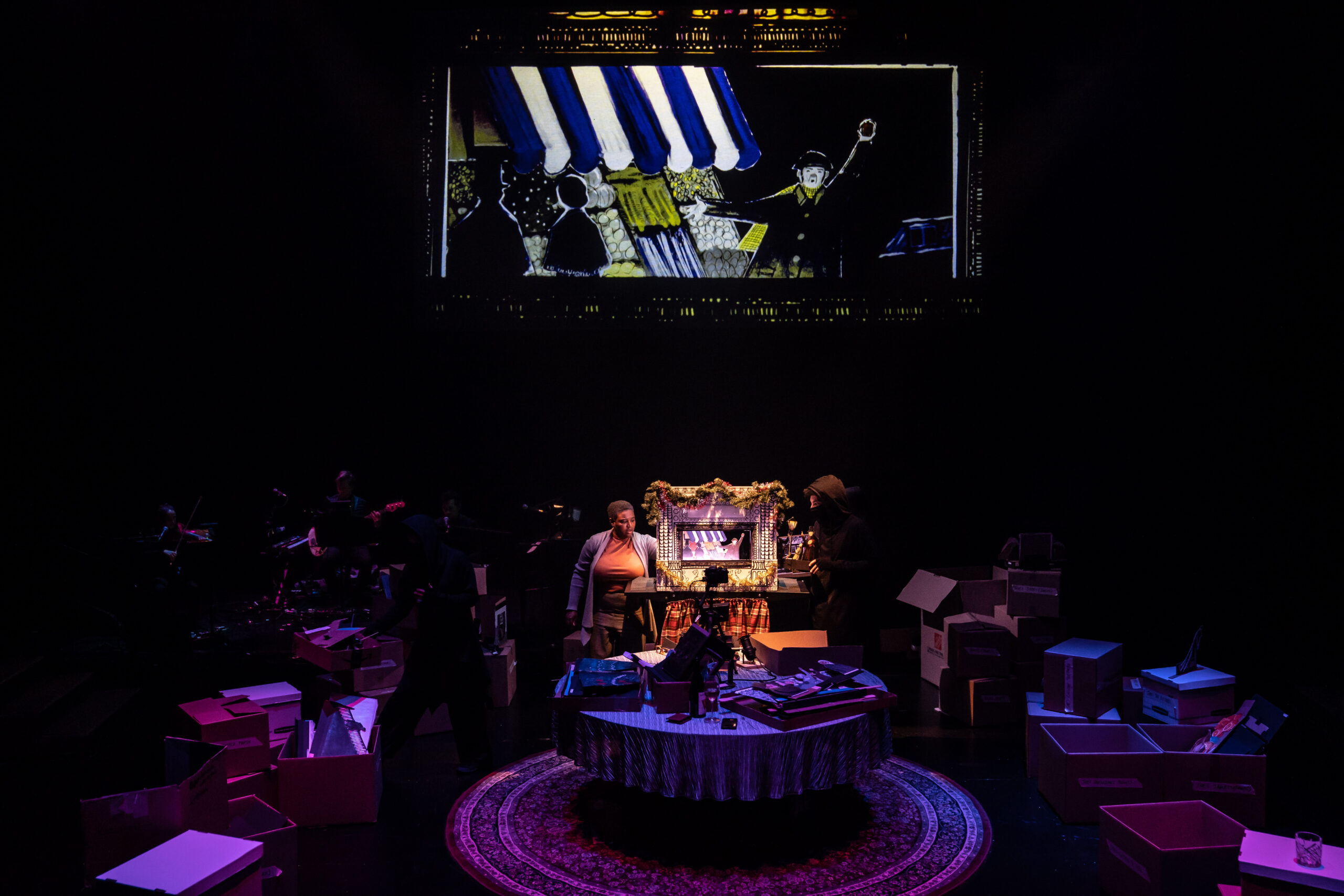 Review “Manual Cinema’s Christmas Carol” (Writers Theatre): A Unique ...