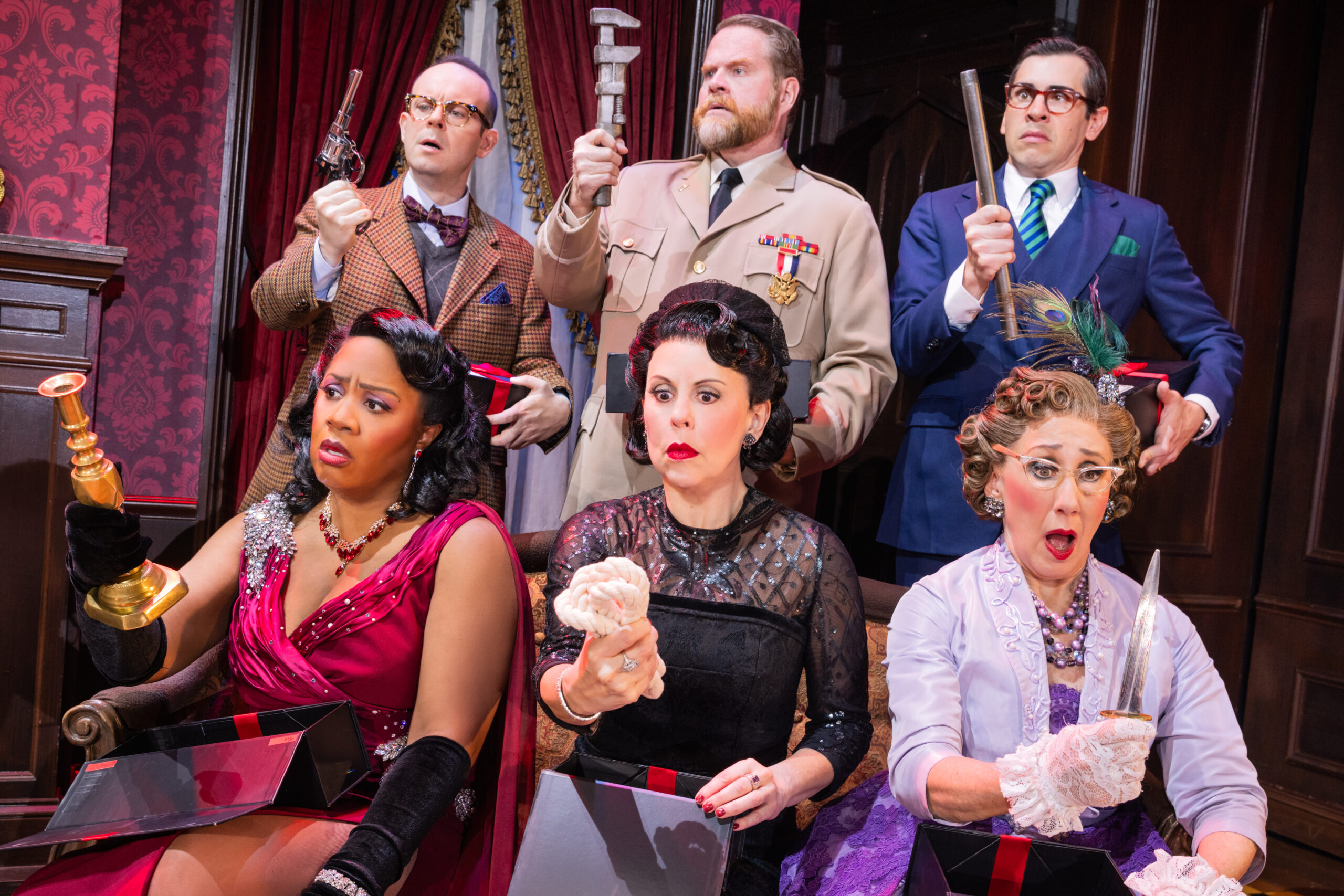 Review “CLUE Live on Stage!”: Madcap WhoDunit